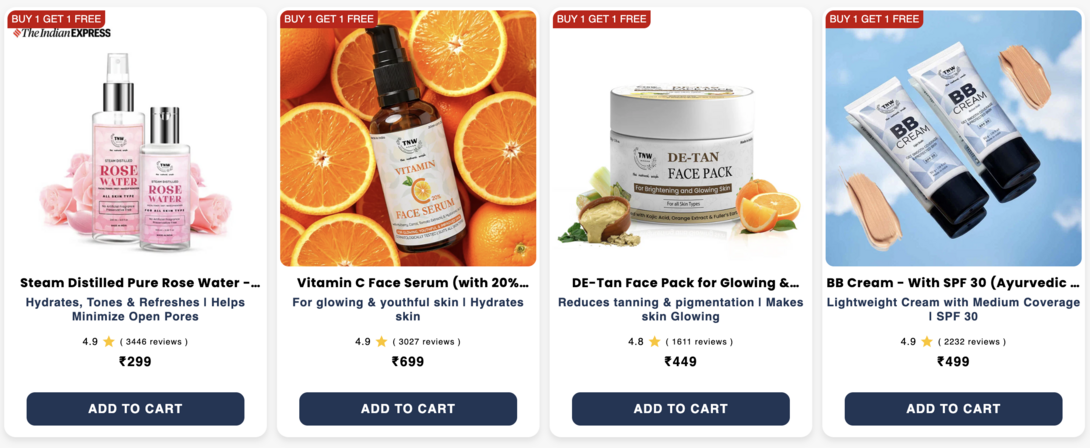 The Natural Wash Womens Day Beauty Bonanza - BUY 1 GET 1 FREE + Upto 10 ...