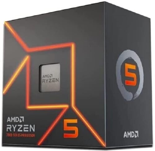 AMD 7000 Series Ryzen 5 7600 Desktop Processor 6 cores 12 Threads (100 ...