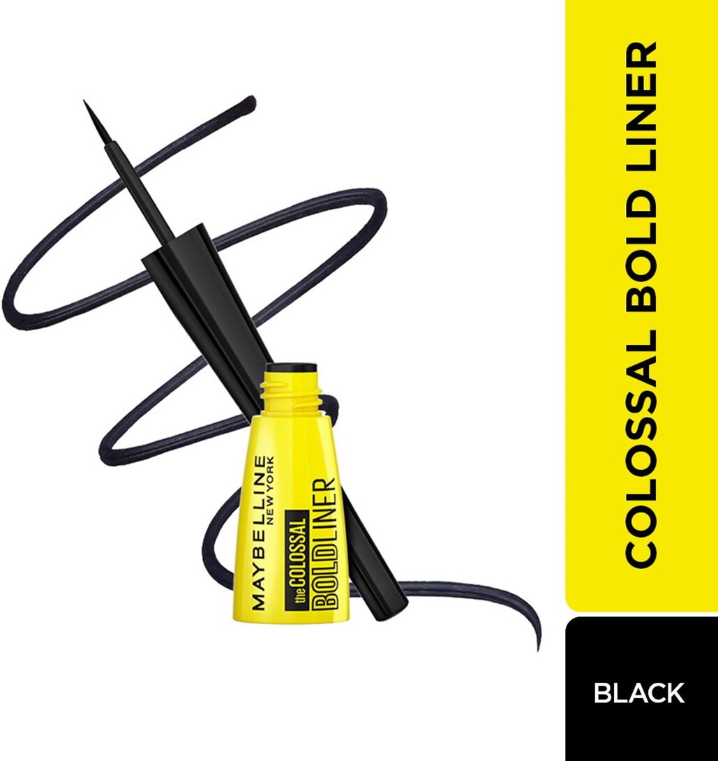 MRP Error MAYBELLINE NEW YORK Colossal Eyeliner 3ml (Bold Black) | Desidime