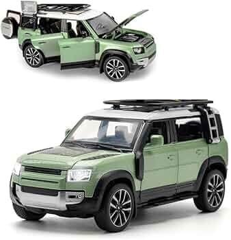 Umadiya® Range Rover Defender 1:32 Scale Model Car Exclusive Alloy ...