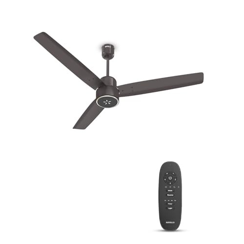 Havells FAB BLDC ULED Ceiling Fan 1200mm, 5 star, LED Speed Indicator ...