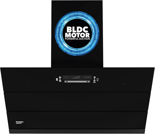 Crompton QuietPro Plus BLDC 1800m3/hr 90cm Slant Chimney | Desidime