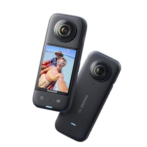 insta360 X3 Action Camera, 4K Single Lens Mode, Black | Desidime
