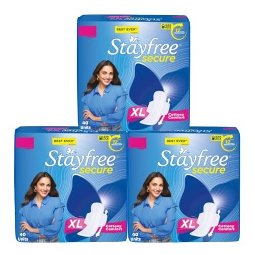 Stayfree Secure xl | Combo packs 120 Pads | Desidime