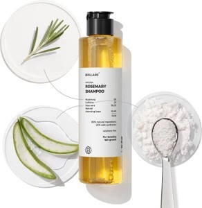 Brillare 6% Rosemary Shampoo with 2% Caffeine for Hair Growth & Hair ...