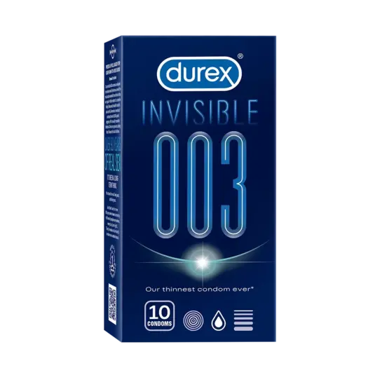 Durex Invisible 003 - 10 Condoms | Desidime