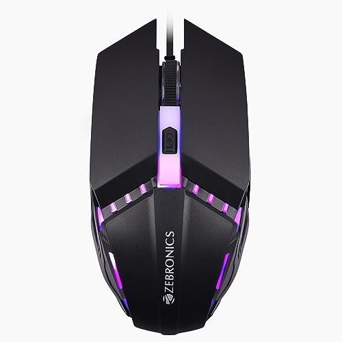 ZEBRONICS PHERO Wired Gaming Mouse | Desidime