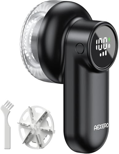 AEXERO Lint Remover, Rechargeable Fabric Shaver for Clothes & Furniture ...