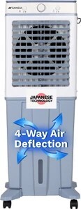 Sansui 65 L Tower Air Cooler Water Level Display (White, Aero_65 ...