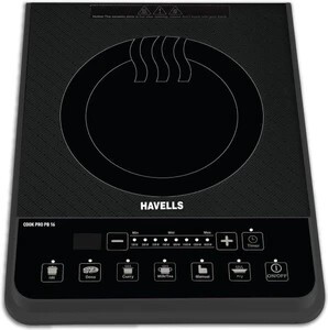 HAVELLS 1600 W Induction Cooktop Push Button (Black, Cook Pro PB-16 ...