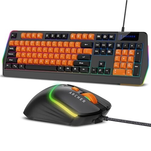 Archer Tech Lab Astra G300 Wired Gaming Keyboard and Mouse Combo| 87 ...
