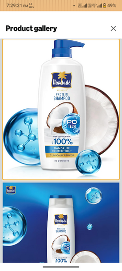 Parachute Advansed Anti-Dandruff Shampoo 1.2L | Desidime