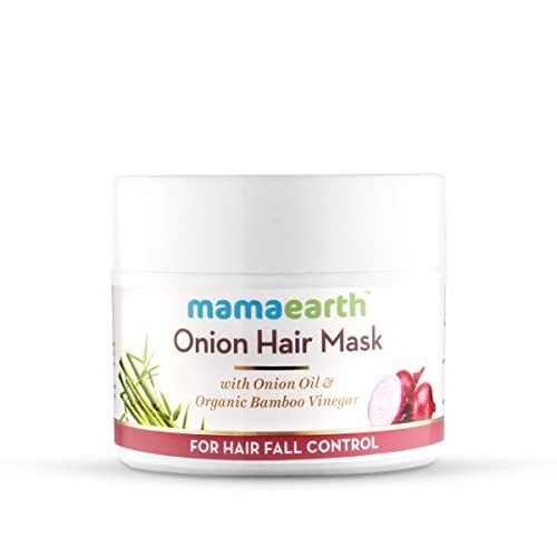 Mamaearth Onion Hair Mask - 200 g | With Onion Oil and Organic Bamboo ...