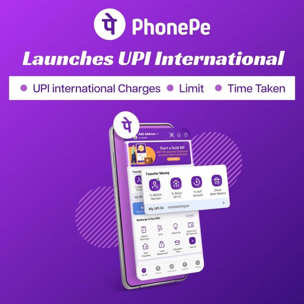 UPI International on PhonePe! UPI International countries, charges ...