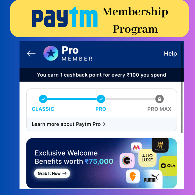 Paytm membership complete details: Paytm Classic, Paytm Pro, Pro Max ...