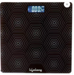 Lifelong Glass Weighing Scale Weighing Scale (Black) | DesiDime