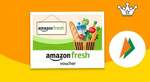 Amazon Fresh Voucher - GET FLAT ₹100 BACK Min order: ₹3000 | DesiDime