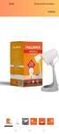 Halonix Polycarbonate Magnus Desk Light | with 4.9W Led Bulb | B22 ...