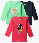 MINITATU Girl's Animal Print Regular Fit T-Shirt | DesiDime