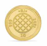 Reliance Jewels 24kt Gold Coin 999 Purity 1 gram | DesiDime