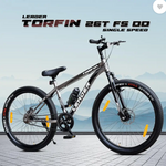 LEADER TORFIN MTB Mountain Cycle (Single Speed, Grey) | DesiDime
