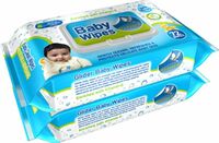 GLIDER Baby Wipes| Moisture Lock Flip-Top| Aloe Vera & Vitamin E| pH ...