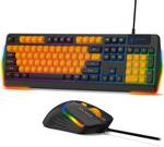 Archer Tech Lab RGB Keyboard & Mouse Combo (Orange, Black) | DesiDime