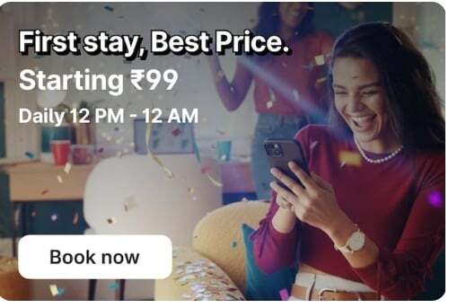 OYO Loot Deal: First Stay @ Just ₹99 Only | Desidime