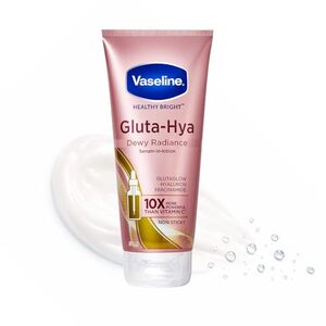 VASELINE Gluta Hya Dewy Radiance Body Lotion, 330 ml, for Dewy Glowing ...