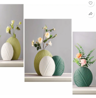 WALLMAX WALLMAX Set of 3 Flower UV Textured Digital Reprint 18 inch x ...