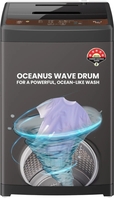 Haier 6.5 kg Powerful Oceanus Wave Drum, Fully Automatic Top Load Brown ...