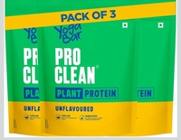 Yogabar Pro Clean Plant Protein 500g (Pack of 3) | Desidime