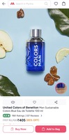United Colors of Benetton Men Sustainable Colors Blue Eau de Toilette ...
